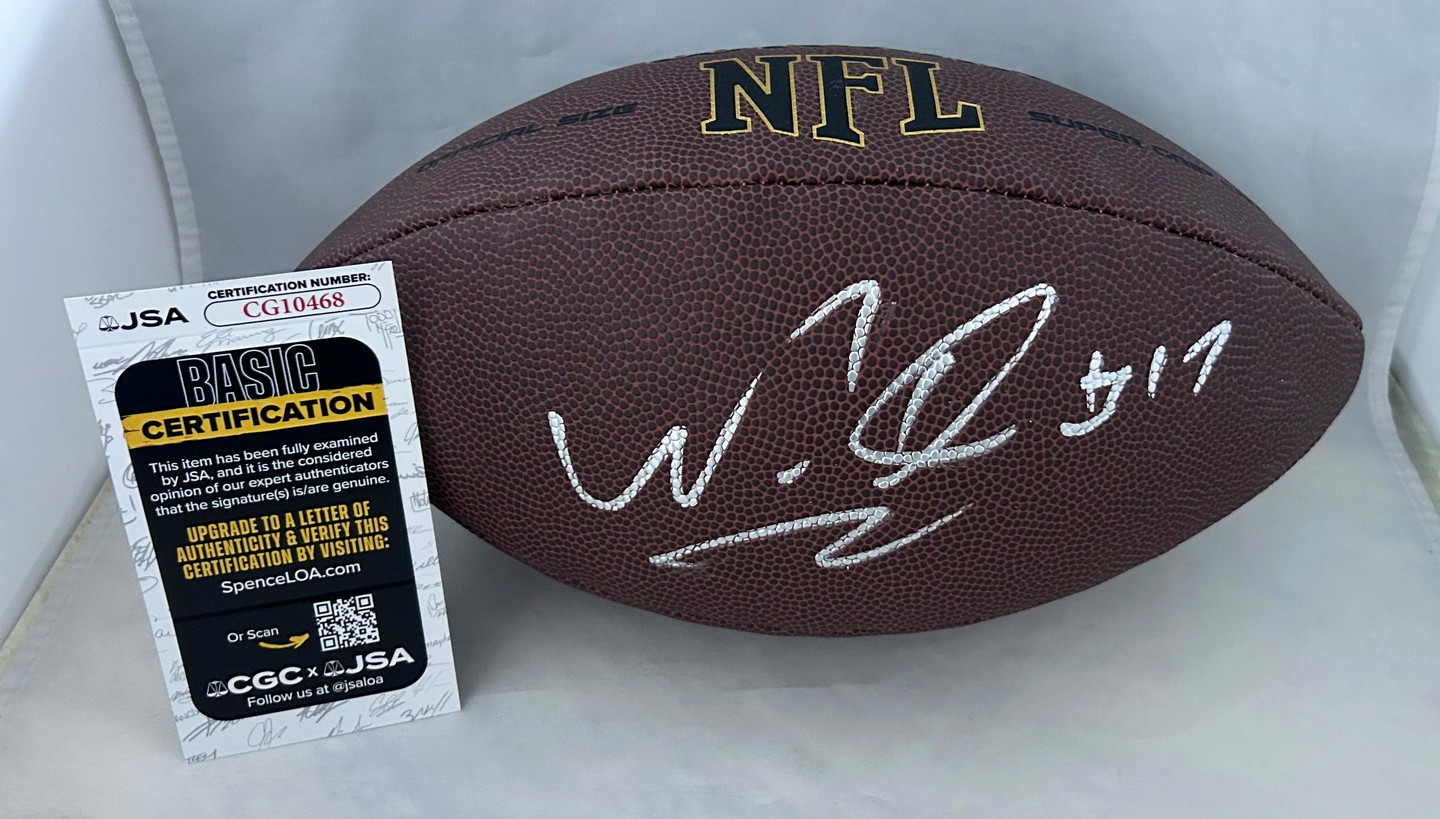Nakobe Dean Signed Full Size NFL Composite Football Philadelphia Eagles ...