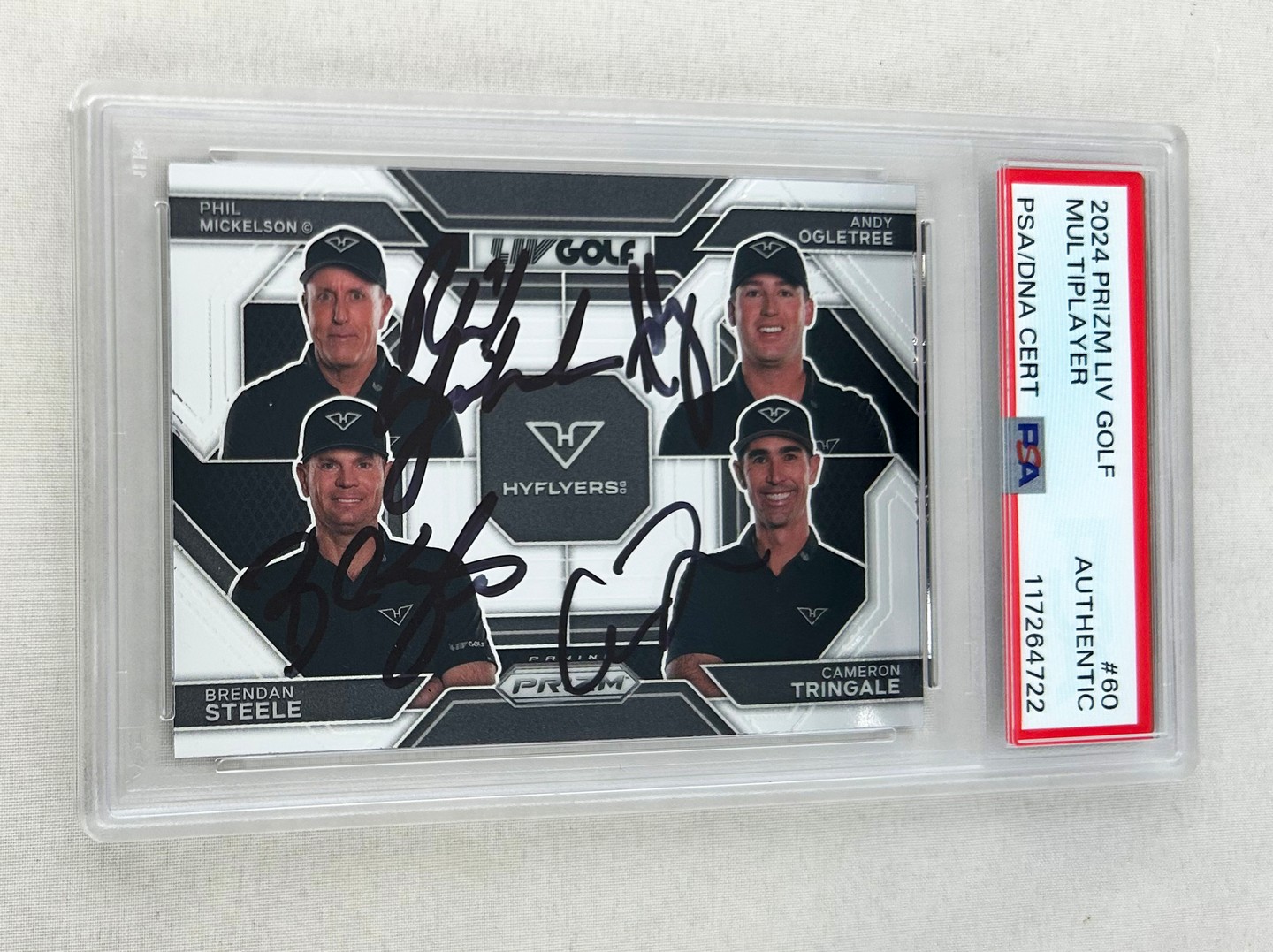 2024 Prizm Liv Golf Hiflyers Signed Card #650 Phil Mickelson Ogletree ...