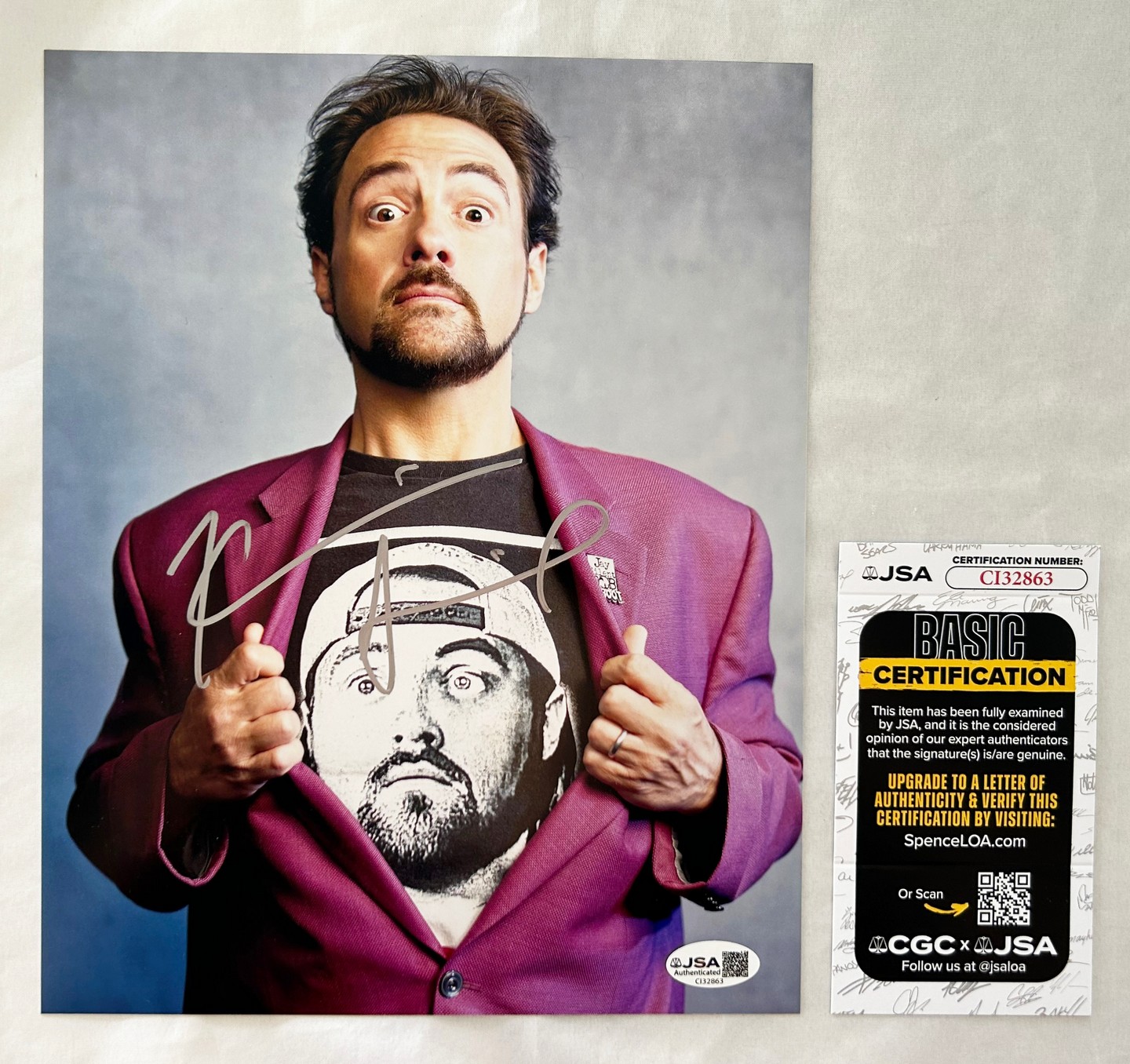 Kevin Smith Signed 8x10 Photo Director JSA 2 - Memorabilia For Less