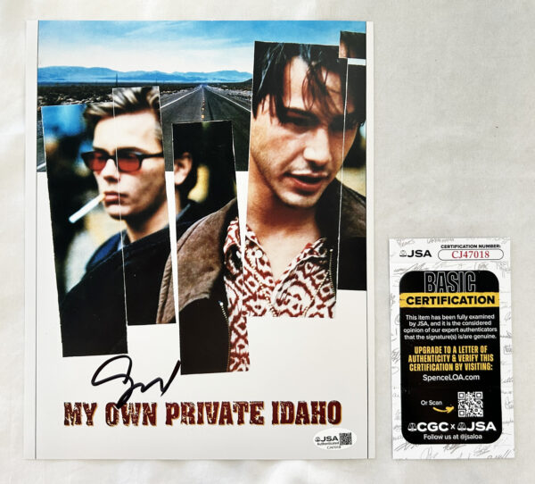 Gus Van Sant Signed 8x10 Photo Director JSA - Memorabilia For Less