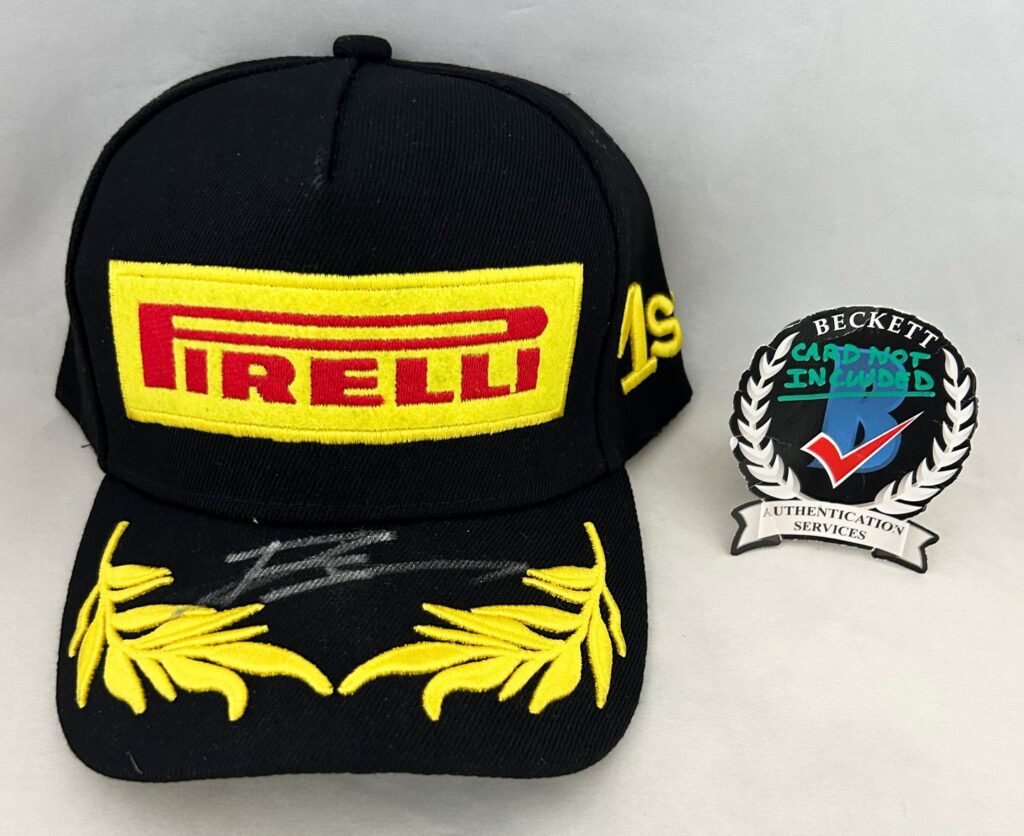 Damson Idris Signed Hat Pirelli APXGP Formula 1 F1 Movie Beckett BAS ...