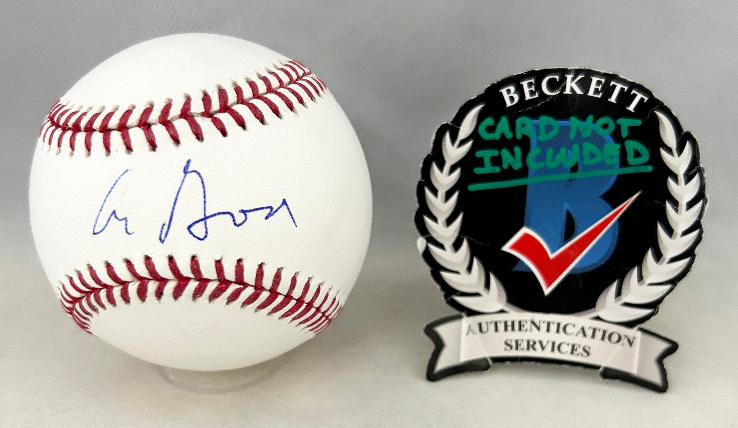 Al Gore Signed Authentic MLB Baseball Vice President Beckett BAS ...