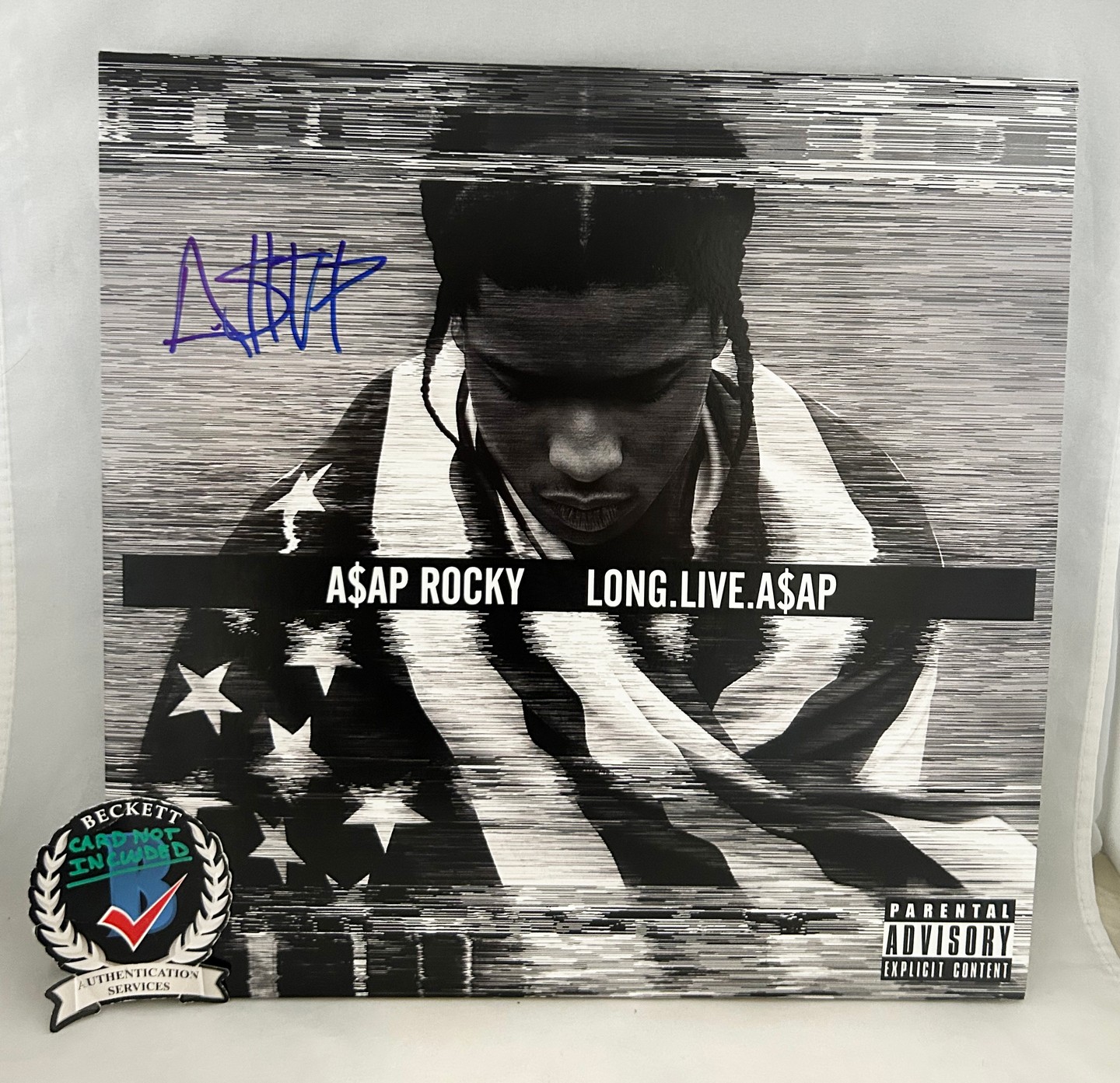 Asap Rocky Signed Vinyl LP Album Long Live A$ap Rocky Beckett BAS ...