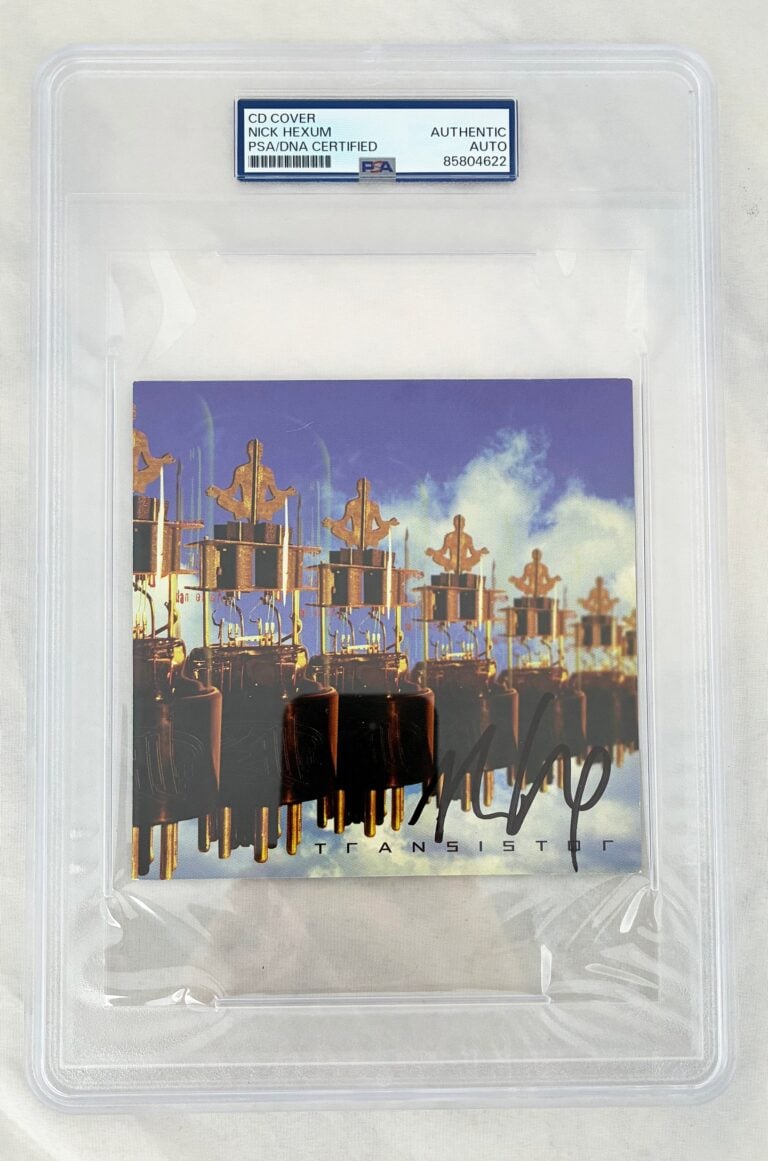 Nick Hexum Signed CD Cover 311 Transistor PSA/DNA - Memorabilia For Less